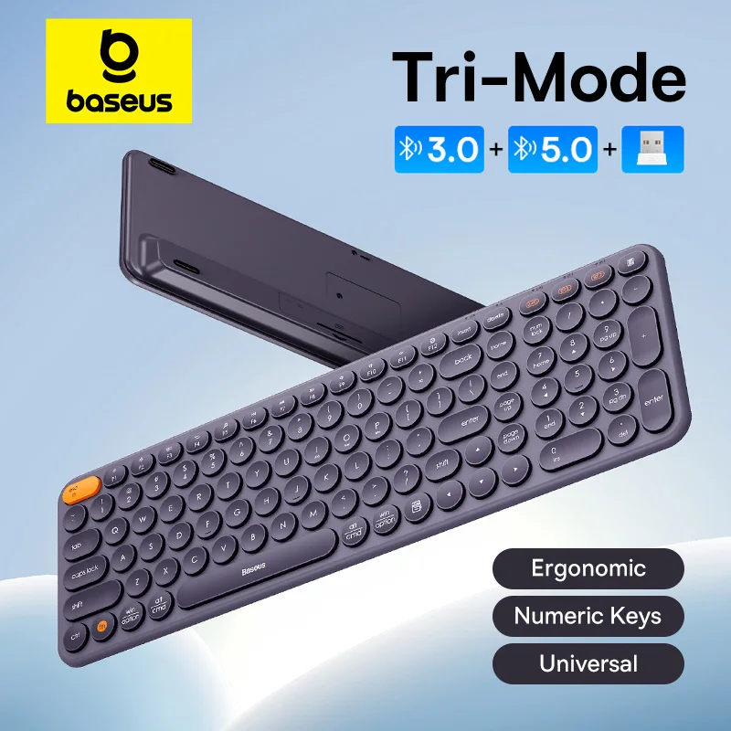 Baseus Teclado Inalámbrico Bluetooth - Express Solutions