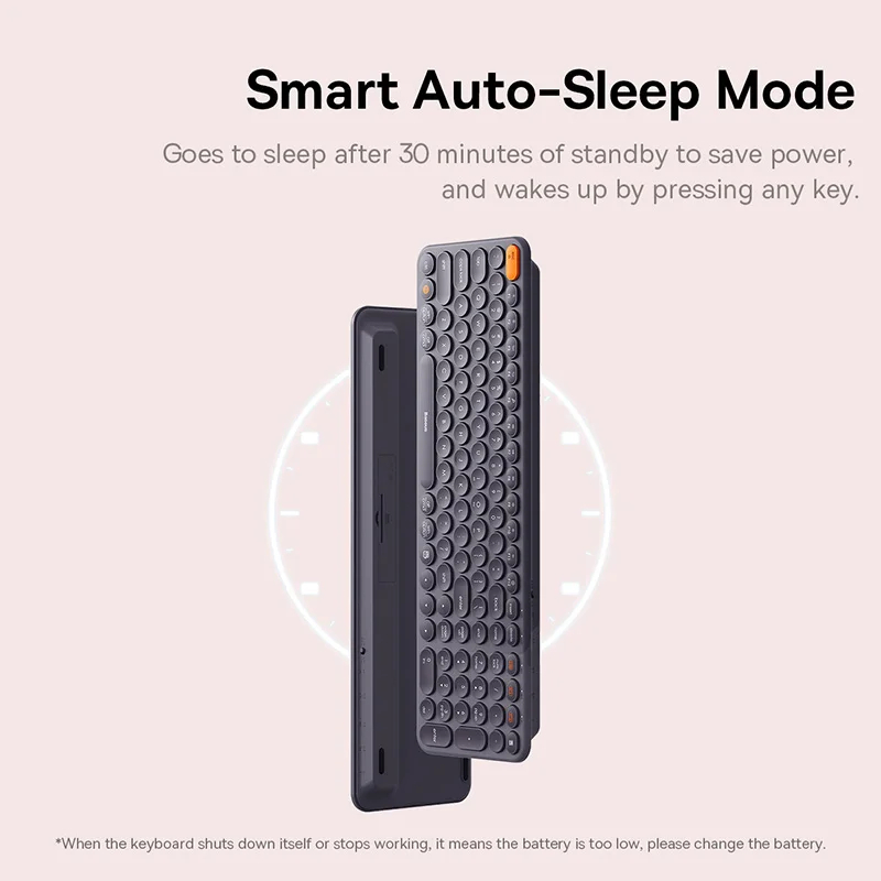 Baseus Teclado Inalámbrico Bluetooth - Express Solutions