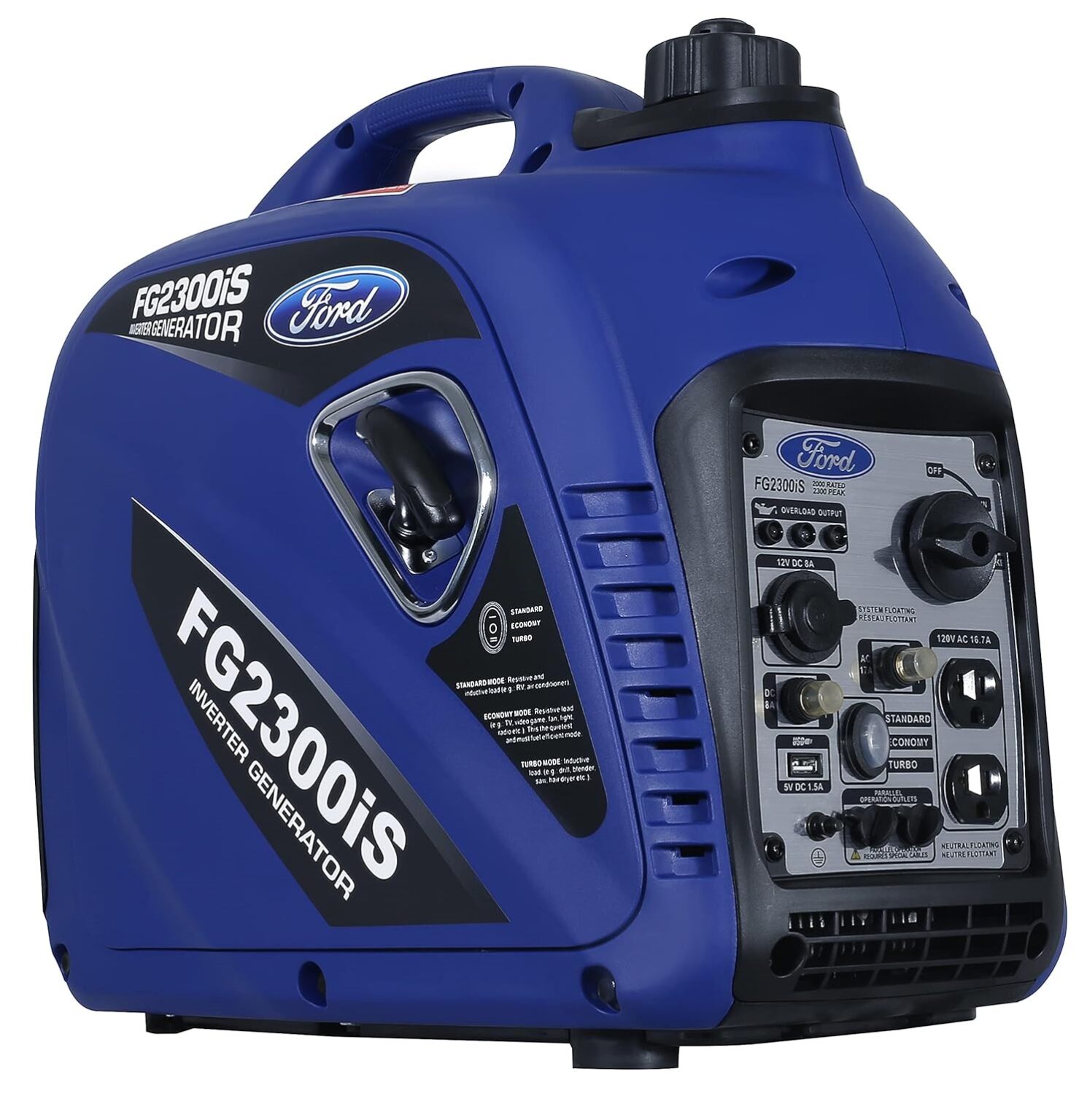 Planta Electrica Ford FG2300iS Generador Inverter Silencioso, 2300W ...