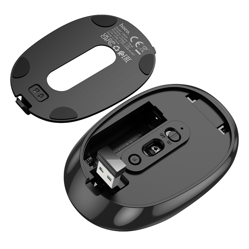 Hoco – Mouse Inalámbrico GM34 🖱️ Dual Mode 2.4G + Bluetooth - Express ...