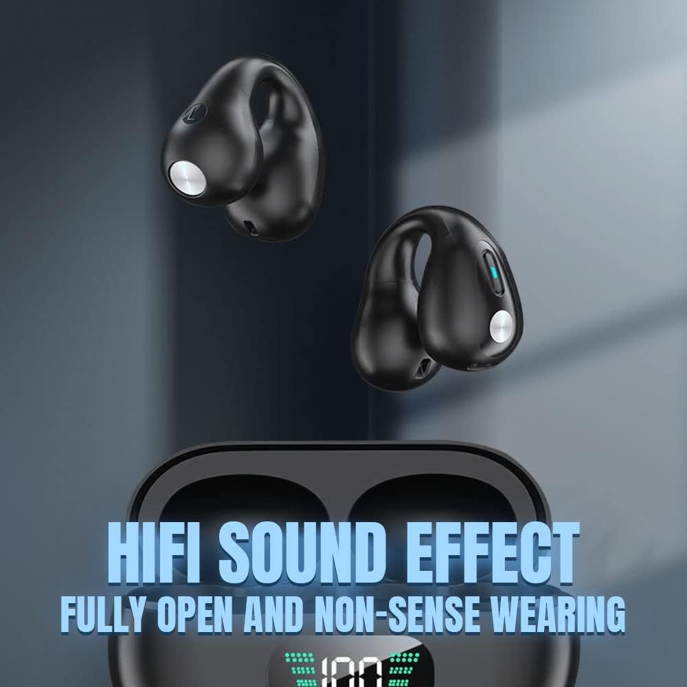 Audifonos inalámbricos con clip para la oreja, Mini auriculares ...